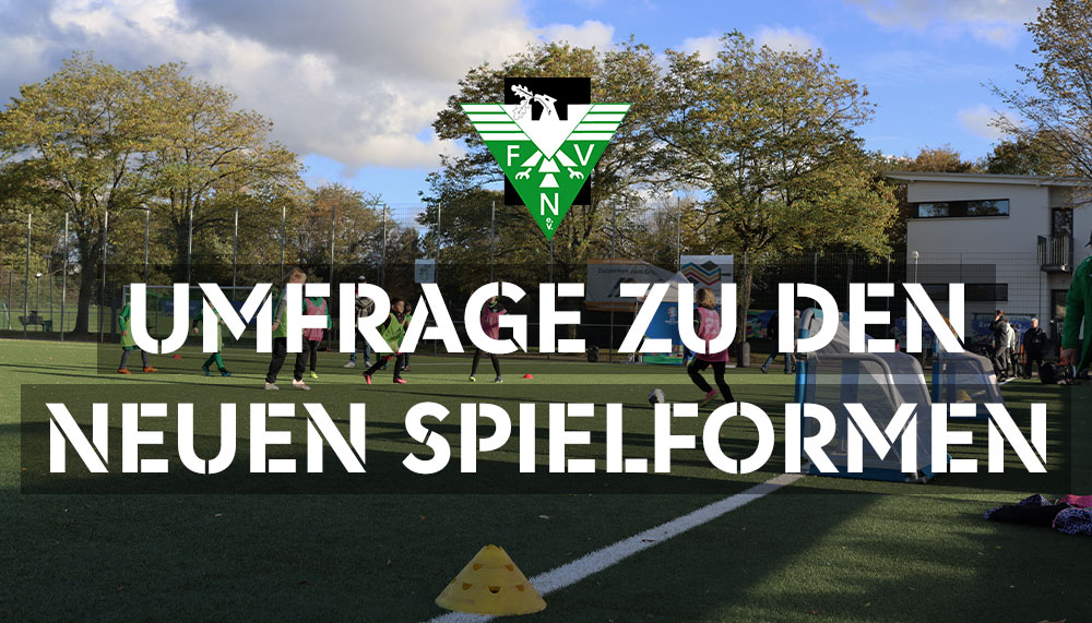 Umfrage zu den neuen Spielformen im Kinderfußball gestartet Umfrage zu den neuen Spielformen im Kinderfußball gestartet